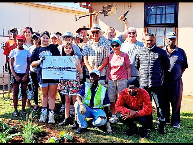 Project Umkomaas beautifies police station | Rising Sun Newspapers