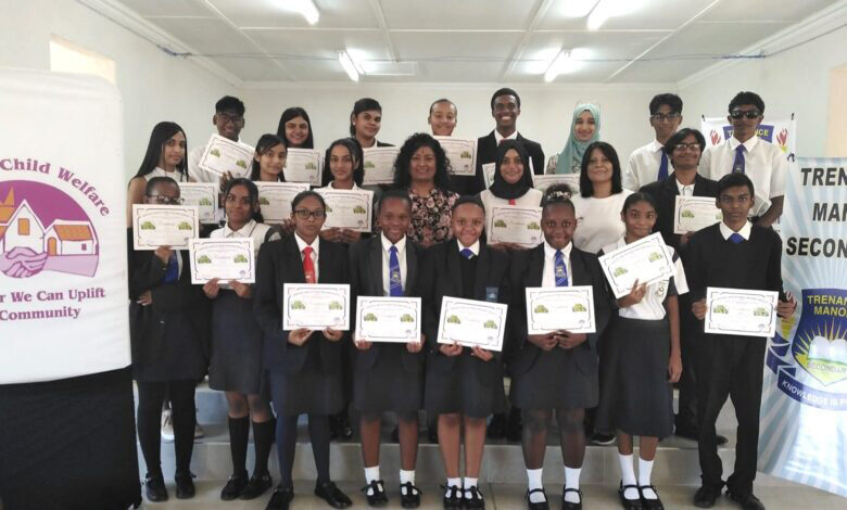 Pupils leave behind imprints of love at Phoenix Children’s Home ...