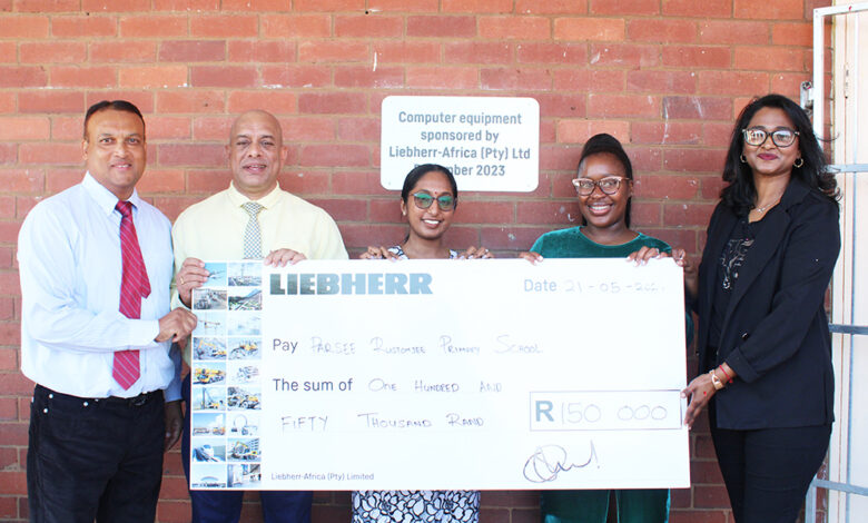 School gears up for a bright future thanks to R150k donation | Rising ...