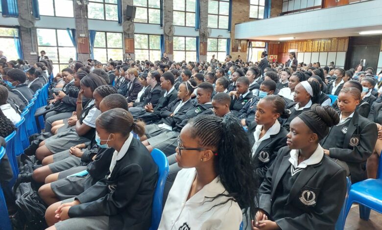 New Forest High girls receive motivational talk | Rising Sun Newspapers