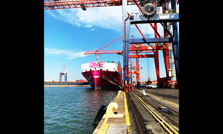 ONE vessel makes maiden voyage to Durban terminals | Rising Sun Newspapers