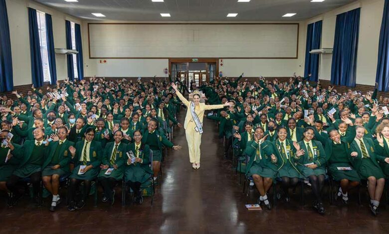 Miss South Africa inspires female pupils in five-school three-province ...