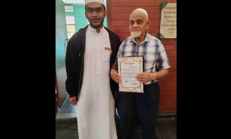 Verulam Islamic School honours Ebrahim Asmal for his generosity ...