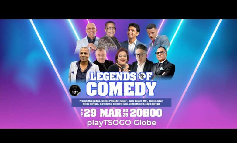 Win tickets to ‘Legends of Comedy’ | Rising Sun Newspapers