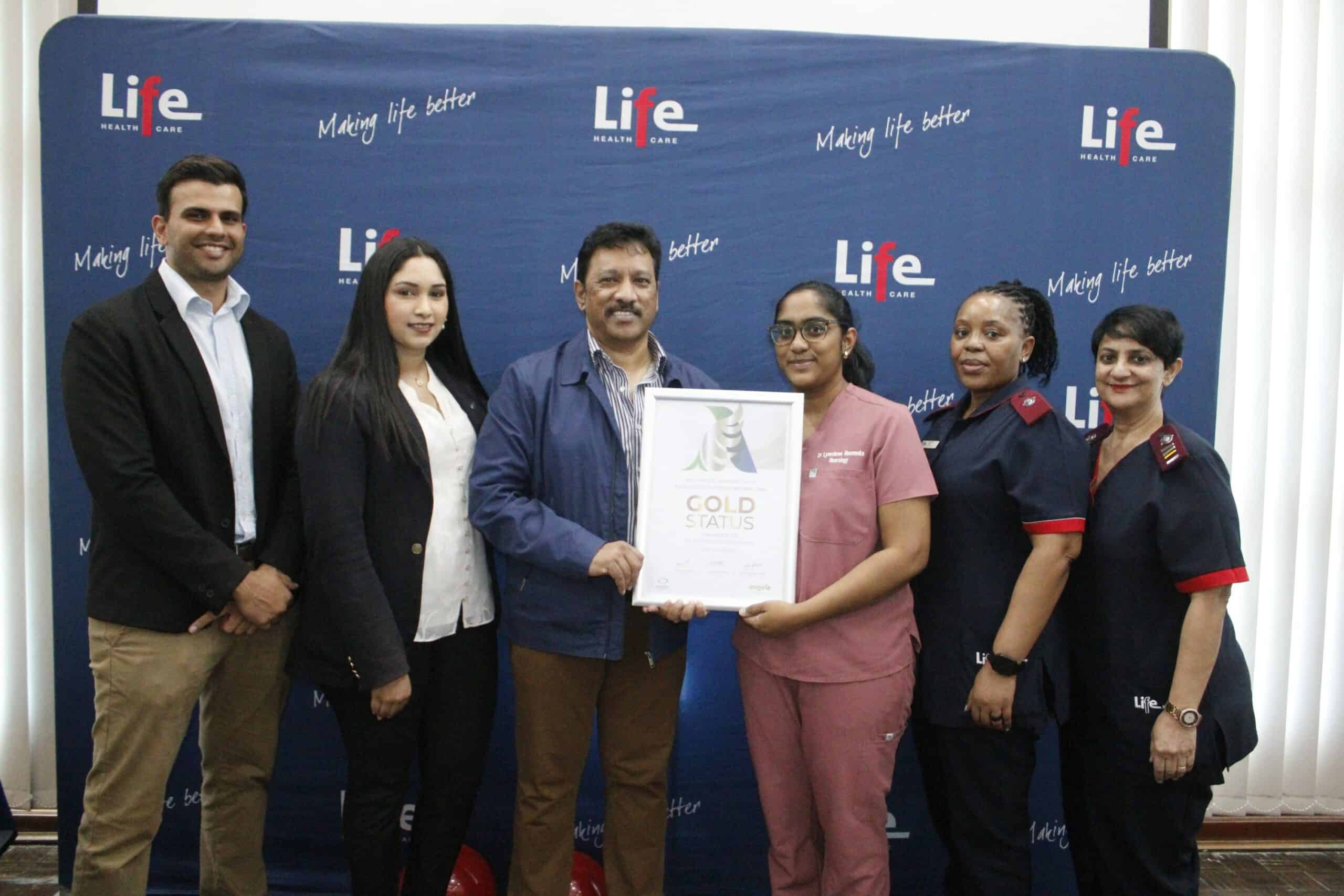 Golden recognition for Life Chatsmed Garden Hospital | Rising Sun ...