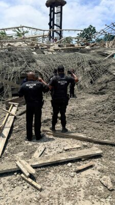 Temple collapse in Redcliffe leaves several trapped | Rising Sun Newspapers