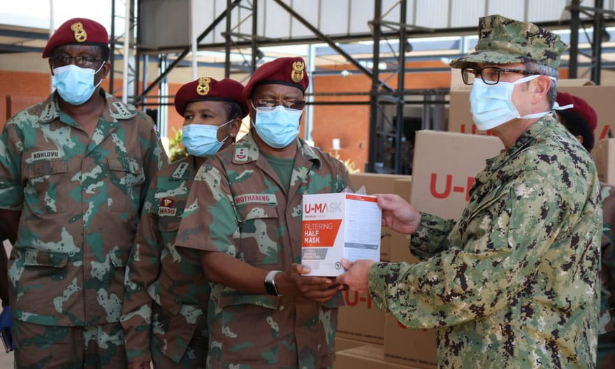 US Embassy donates PPEs to SANDF - LNN - Network News