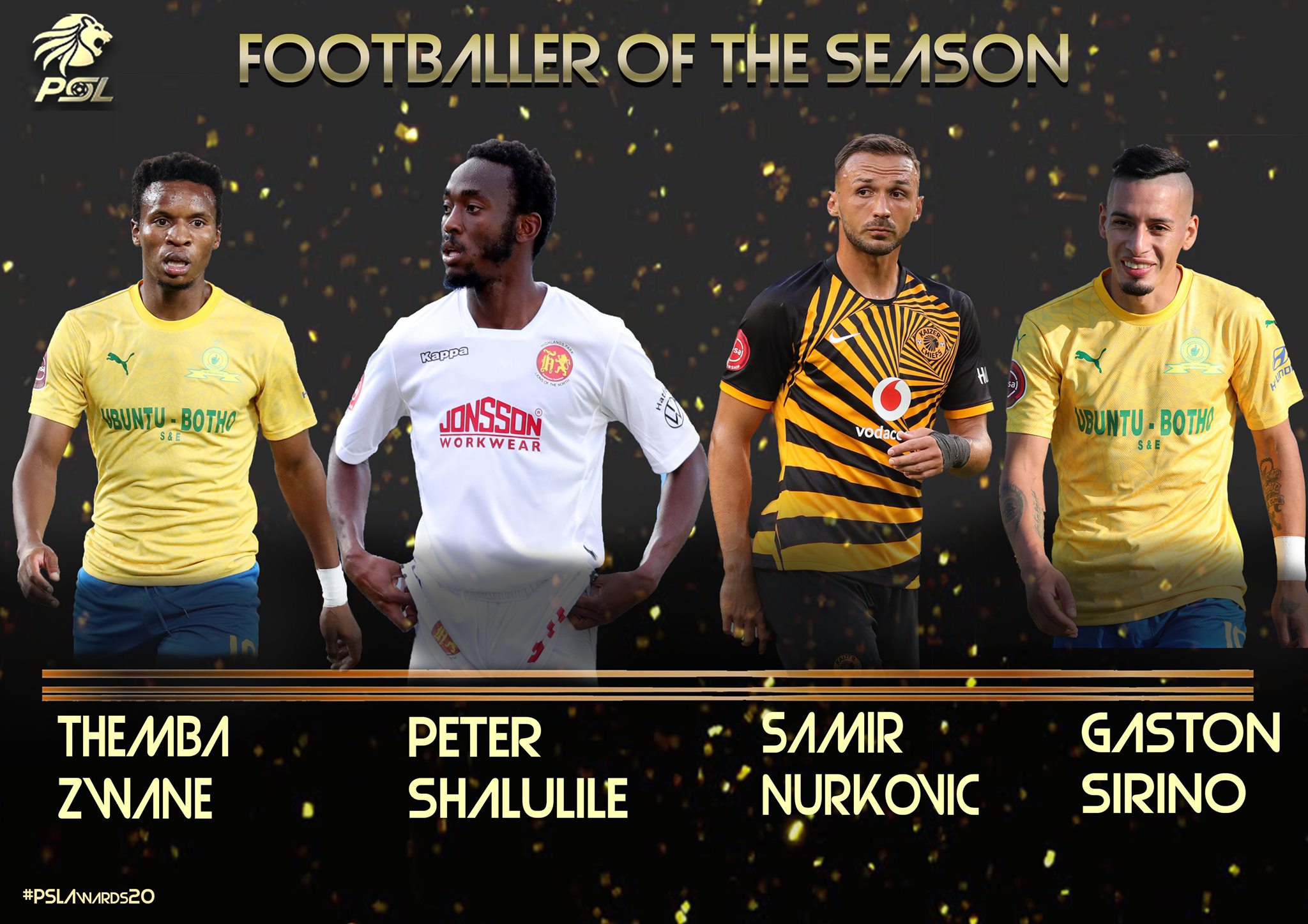 Nominees up for PSL Footballer of the Season - LNN - Zululand Observer