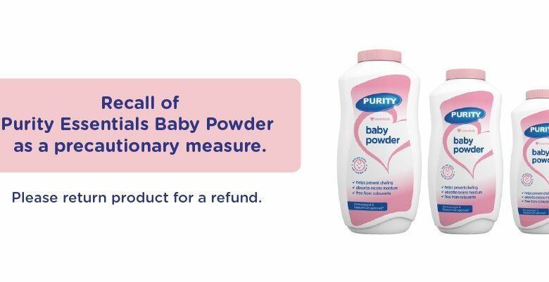 Tiger Brands recalls Purity baby powder products - LNN - South Coast Herald