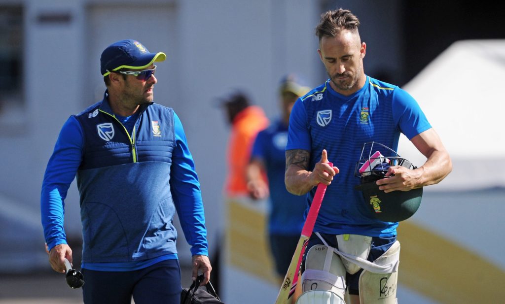 Faf: Boucher extinguished my Proteas fire - LNN - Rekord