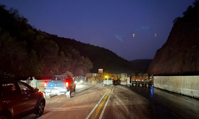 Truck accident: One dead, three injured in notorious Mpumalanga pass ...