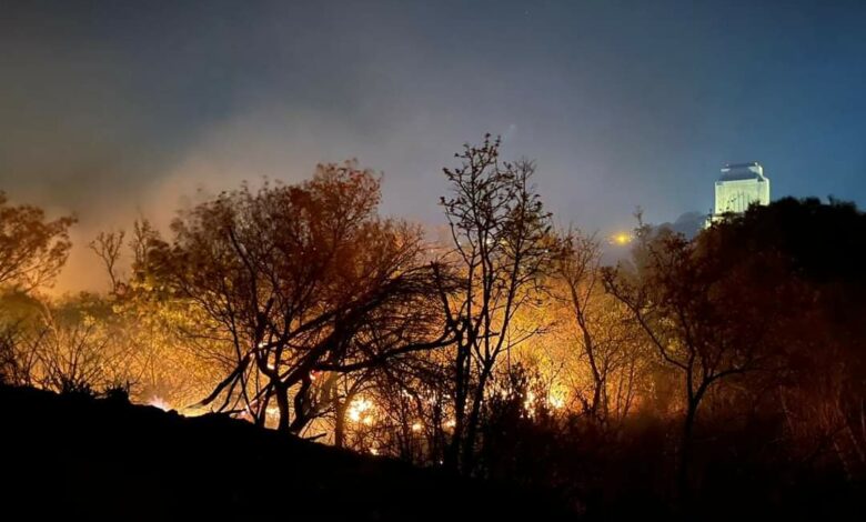 Biggest veld fire at Pretoria Voortrekker Monument in 9 years causes no ...