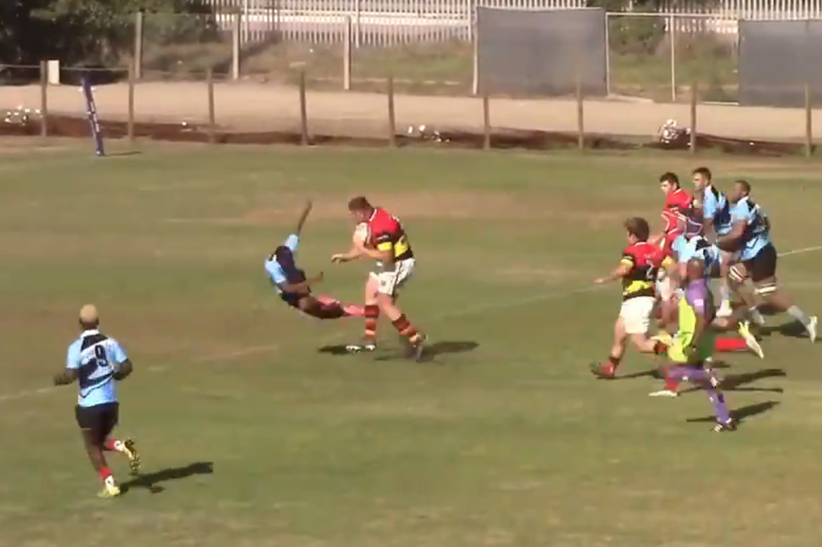 Watch: Prop from oldest rugby club in SA floors full-back - LNN ...