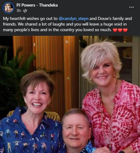 Tributes pour in after businessman and philanthropist Douw Steyn, dies ...