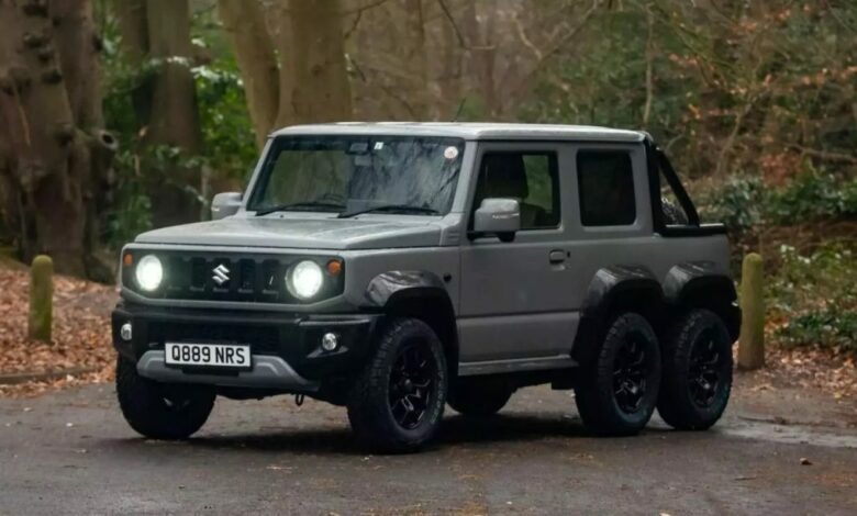 Modded Suzuki Jimny has the spirit of a 6×6 G-Wagon | Network News