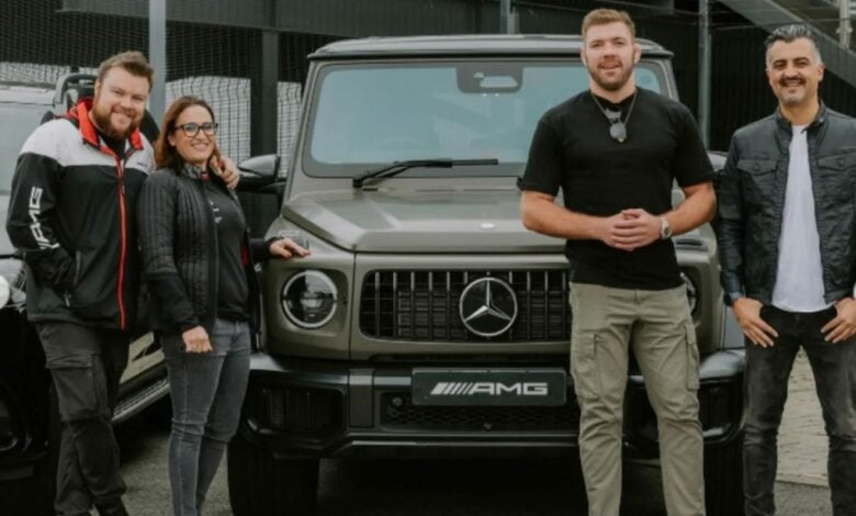 Dricus ‘Stillknocks’ du Plessis tests the Mercedes-Benz G580 | Network News