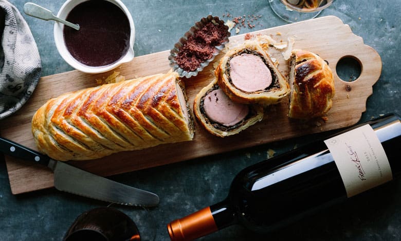 Frans K. Smit with pork Wellington with red wine sauce | Network News