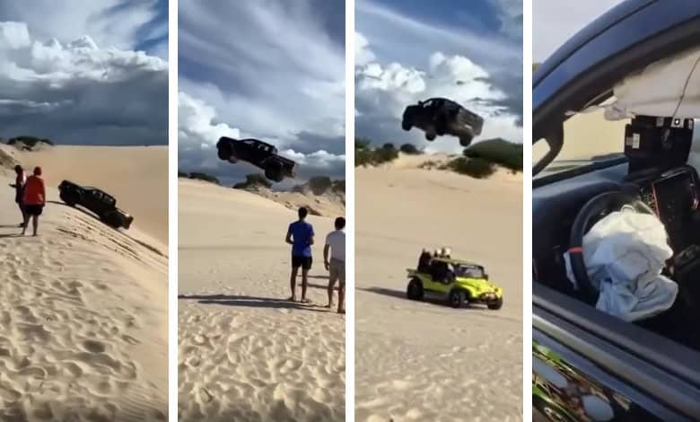 Watch: Ford Ranger Raptor's demolishing dune leap in Brazil | Network News