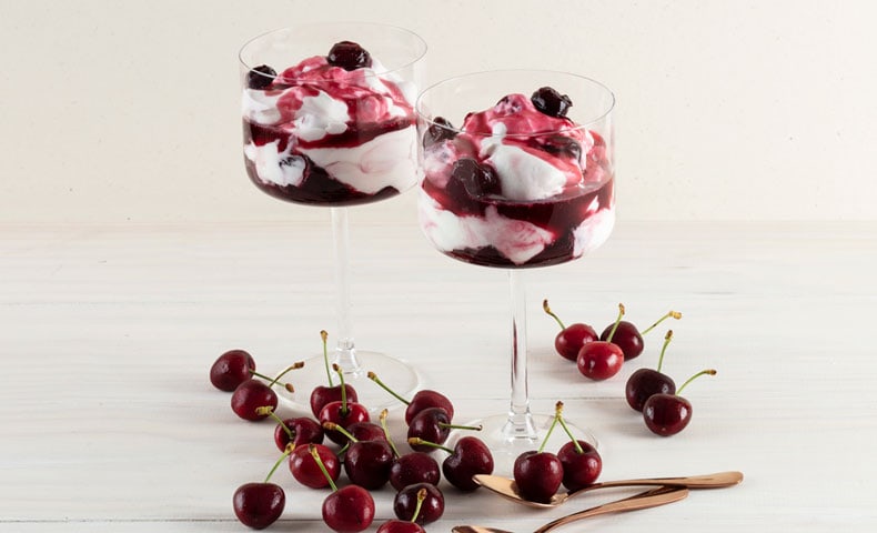 Jammy cherry swirl with whipped yoghurt cream | Network News