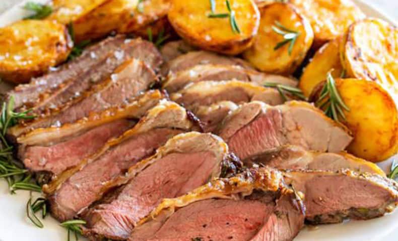 Roast lamb and potatoes with chimichurri | Network News