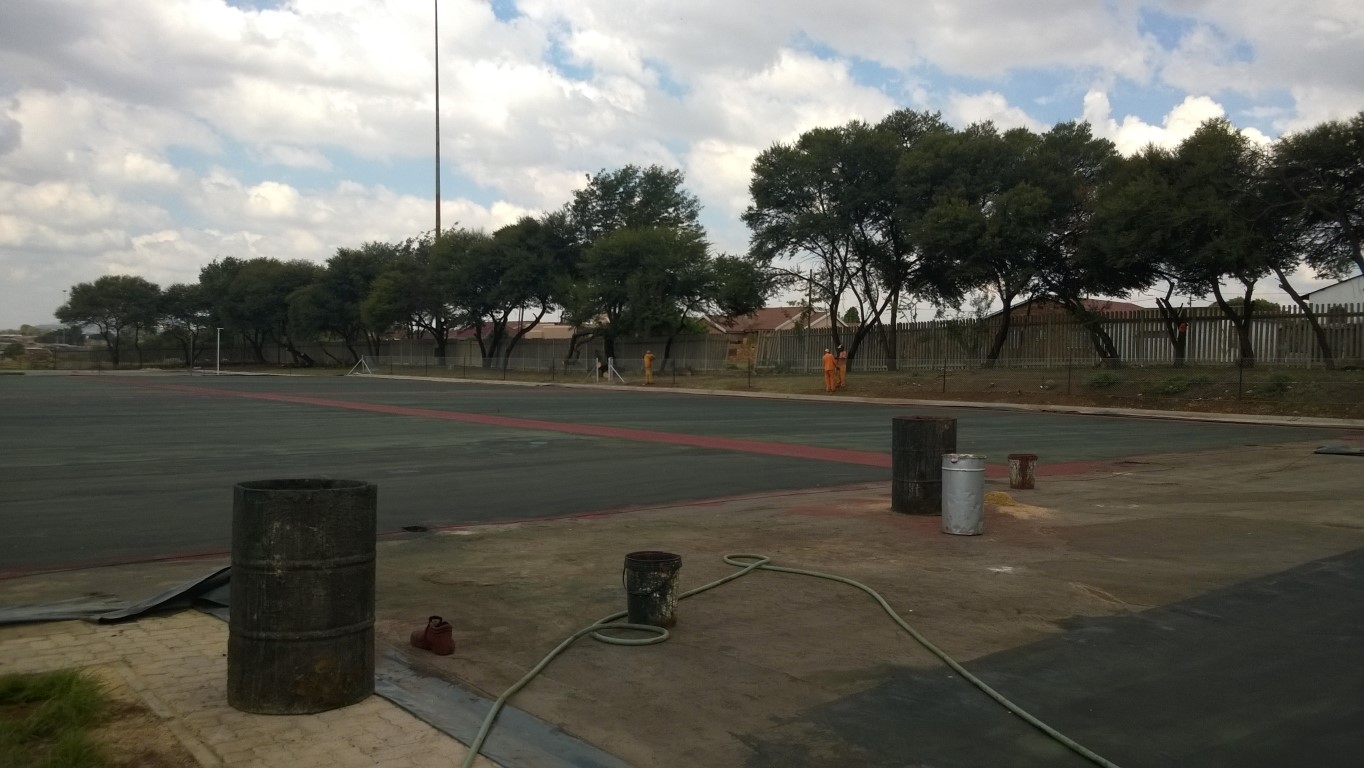 Elka sports facility renovations underway | Soweto Urban