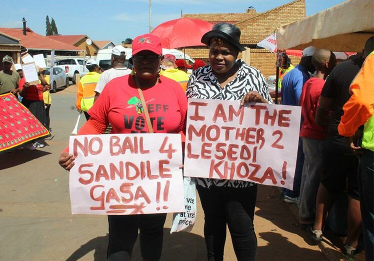 Molapo community celebrate after suspects were denied bail for murder ...