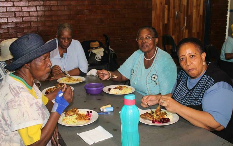 Local elders receive treated to lunch at Diepkloof Hall | Soweto Urban