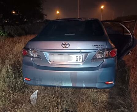 Hijacked vehicle found in Diepkloof | Soweto Urban