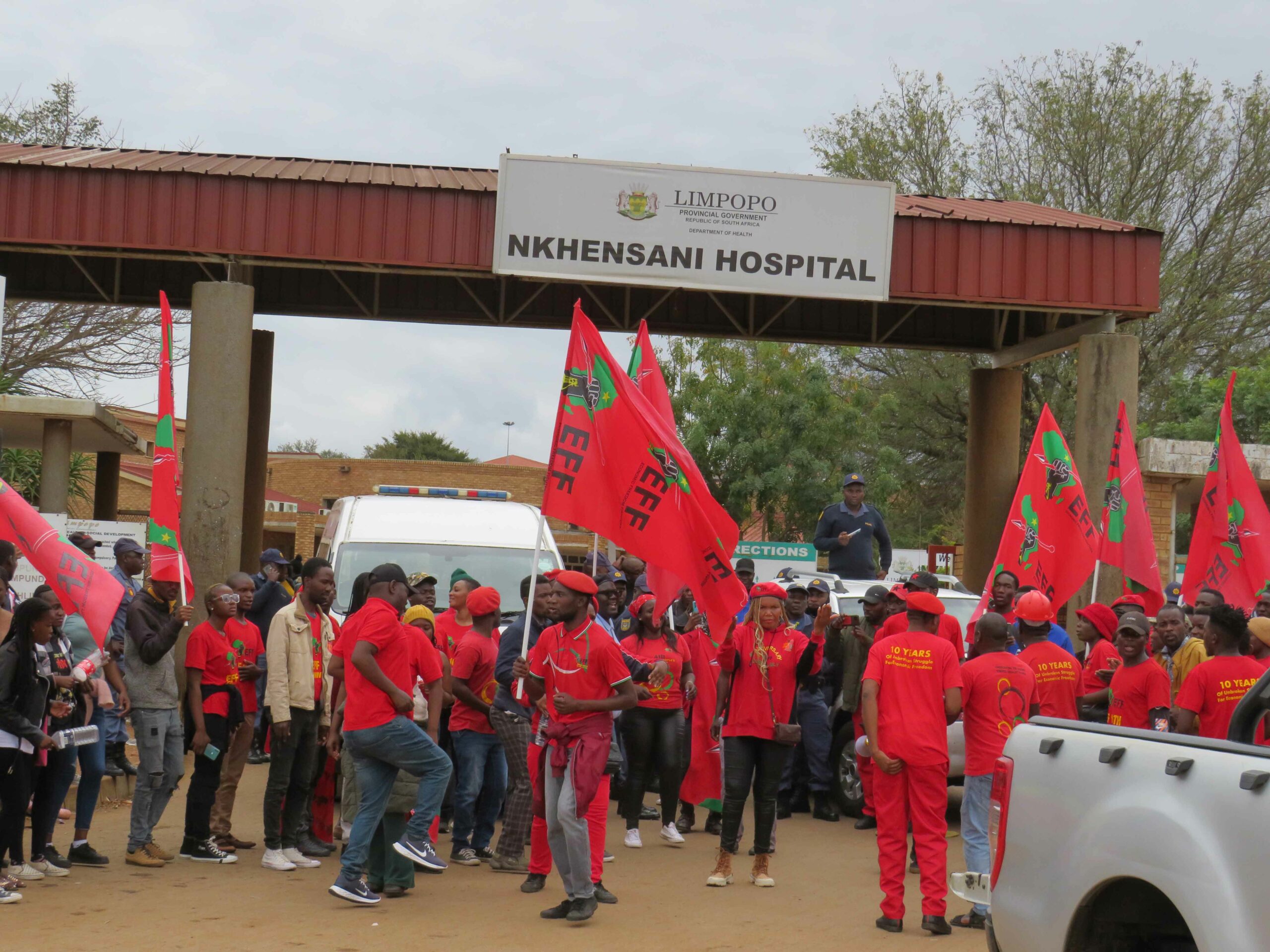 EFF gives Nkhensani Hospital an ultimatum to reform during protest ...