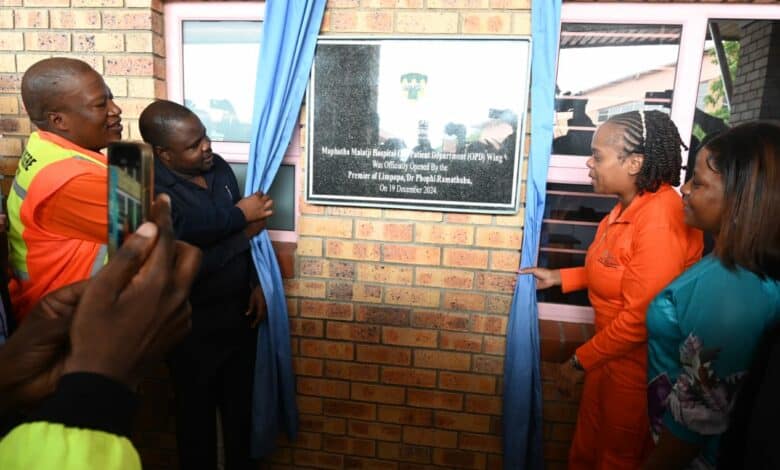 New facilities open at Maphuta Malatji Hospital | Letaba Herald