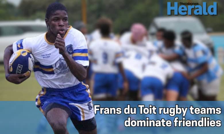 Frans du Toit rugby teams dominate friendlies | Herald