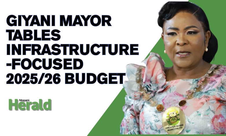 Giyani mayor tables infrastructure-focused 2025/26 budget | Herald