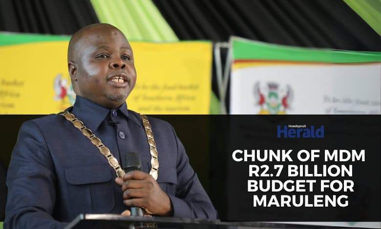 Chunk of MDM R2.7 billion budget for Maruleng | Herald