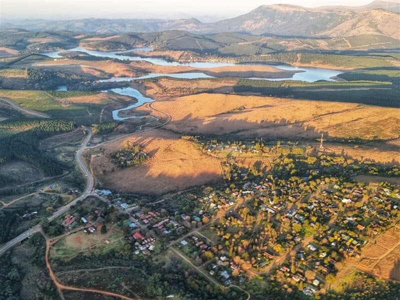 Microlight pilot captures golden aerial view of Haenertsburg | Herald