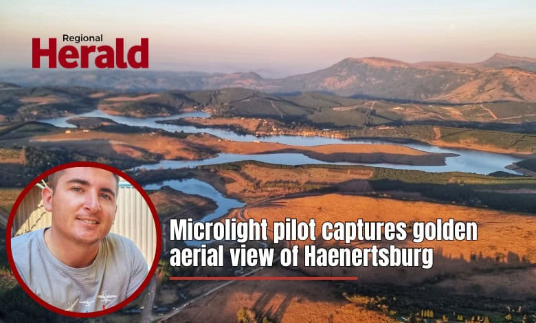 Microlight pilot captures golden aerial view of Haenertsburg | Herald