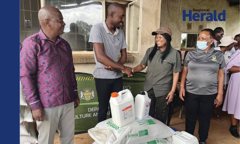 Giyani farmers receive essential items from Dept | Letaba Herald