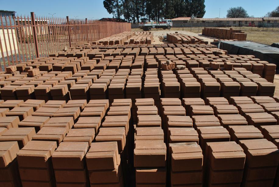 Tshepo-Themba launches interlocking brick project | Carletonville Herald
