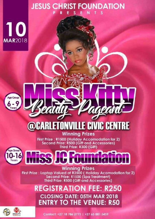 Jesus Christ Foundation hosts Miss Kitty Pageant | Carletonville Herald