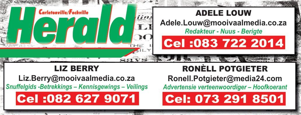 Carletonville en Fochville Herald betree ‘n nuwe era | Carletonville Herald