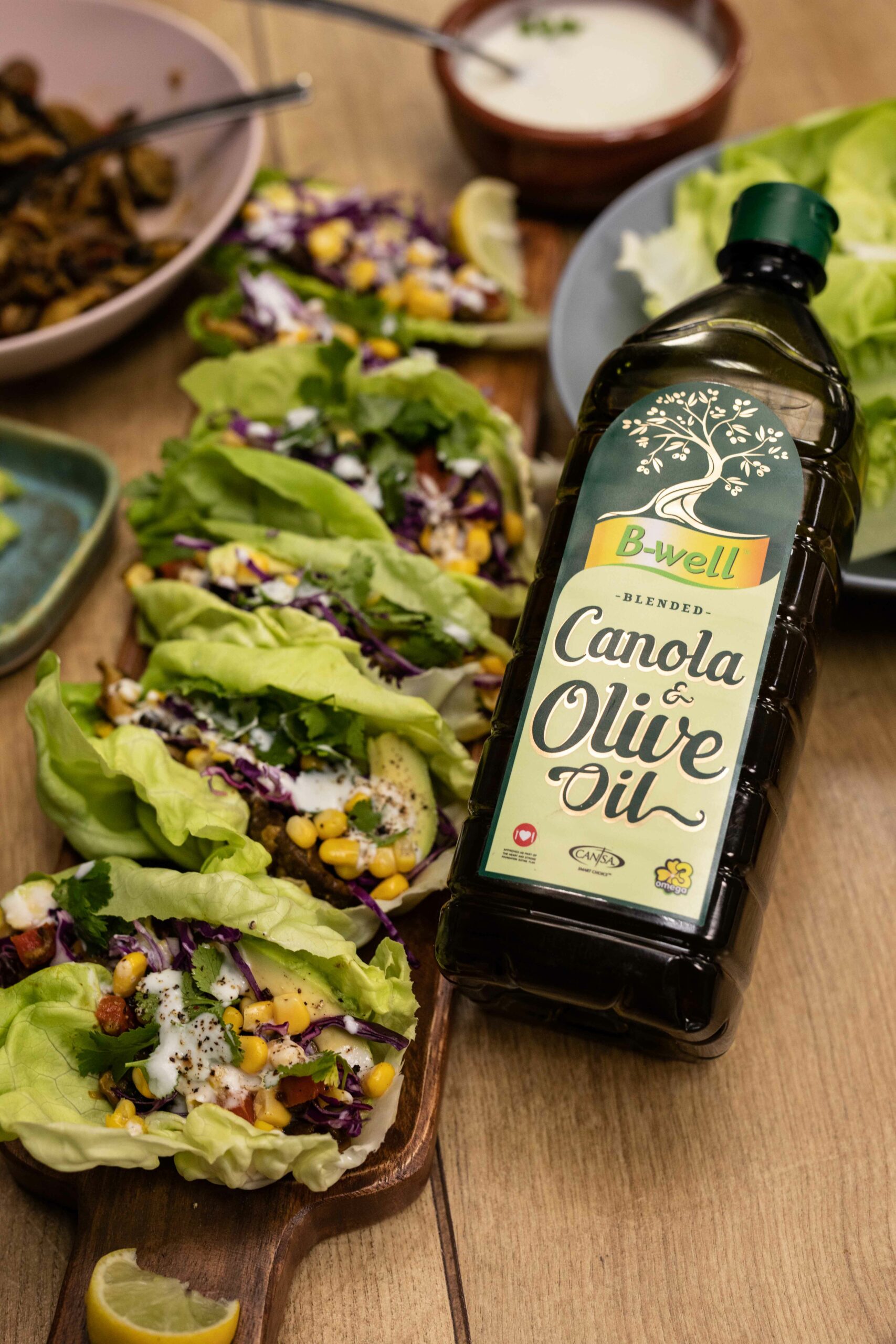 Meatless Monday – Refried black bean Mexican lettuce wraps ...