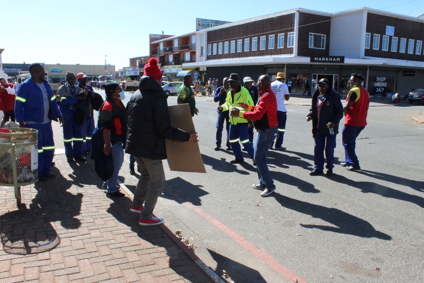 Municipal workers picket over salaries | Carletonville Herald