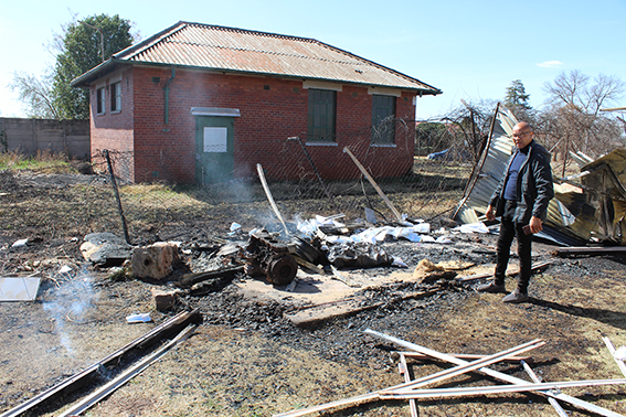 Big damage after fire from municipal property | Carletonville Herald