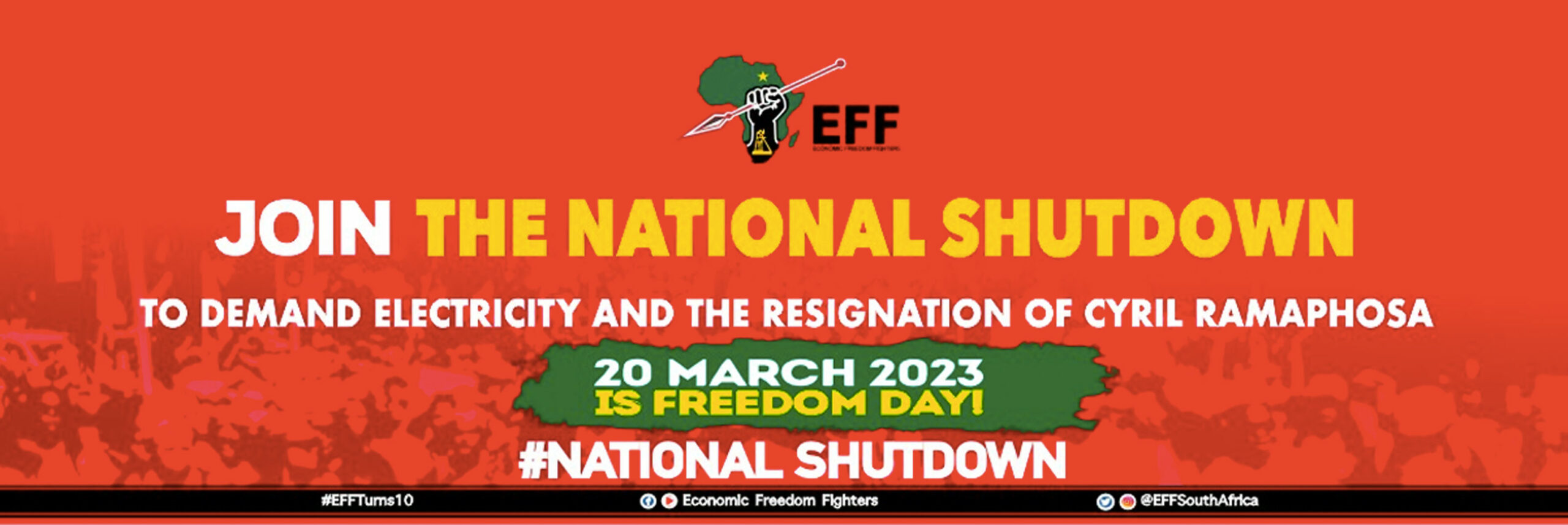 EFF also planning to protest here | Carletonville Herald