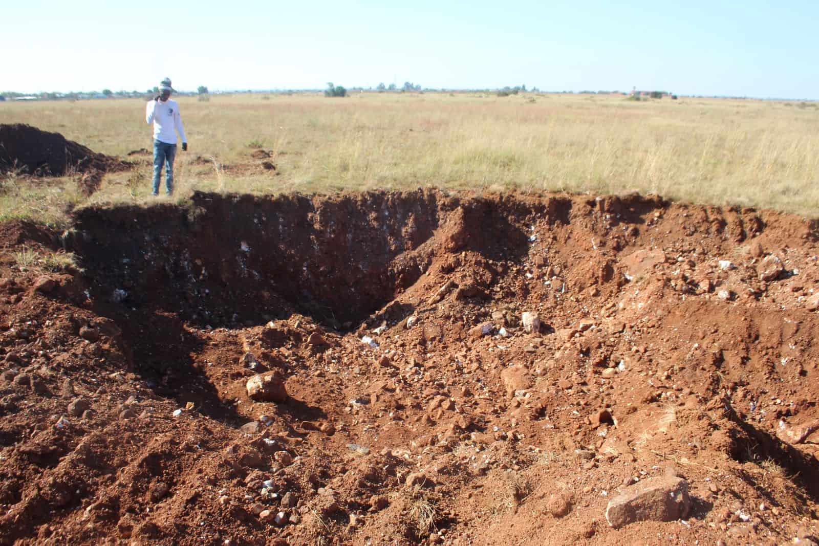 Khutsong sinkhole repaired but new hazard left behind by contractor ...