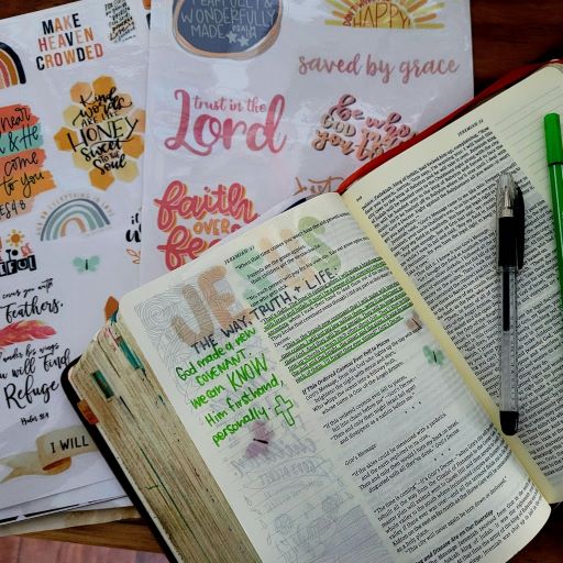 Amplify your love for God’s Word with a Bible Journal Workshop | Parys ...