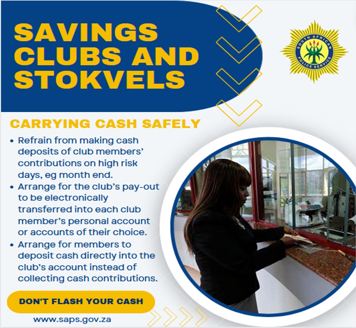 Stokvel members - be cautious | Parys Gazette