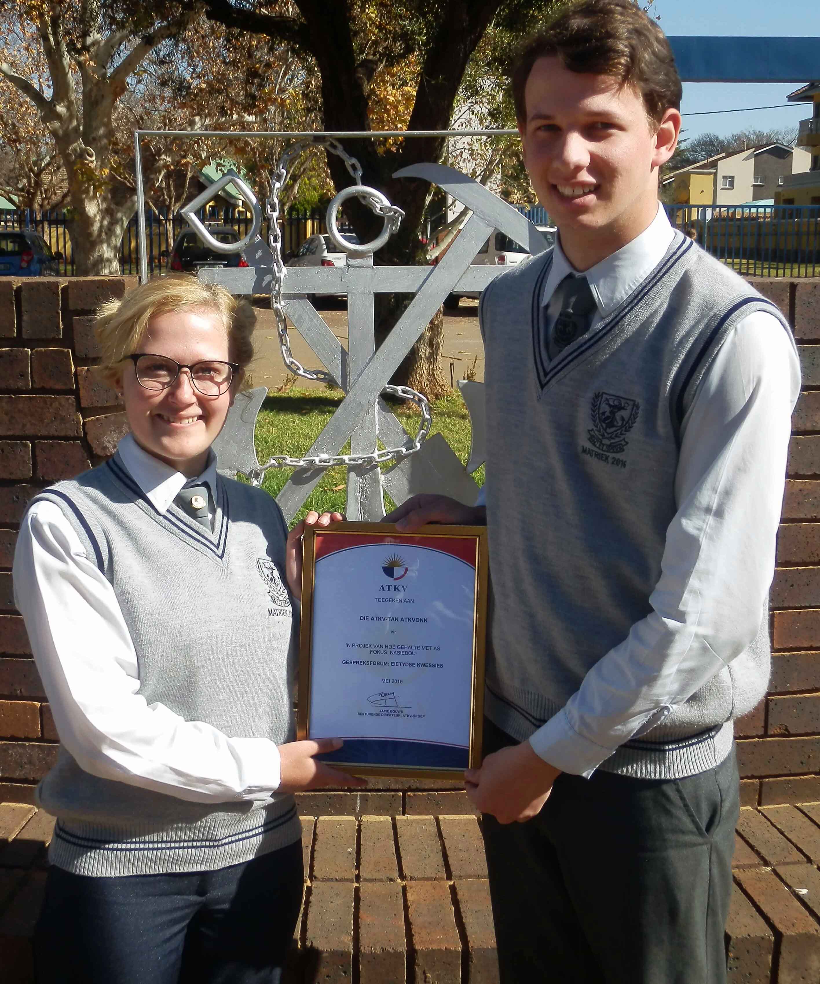 Gimmies kry toekenning vir nasiebou-projek | Potchefstroom Herald