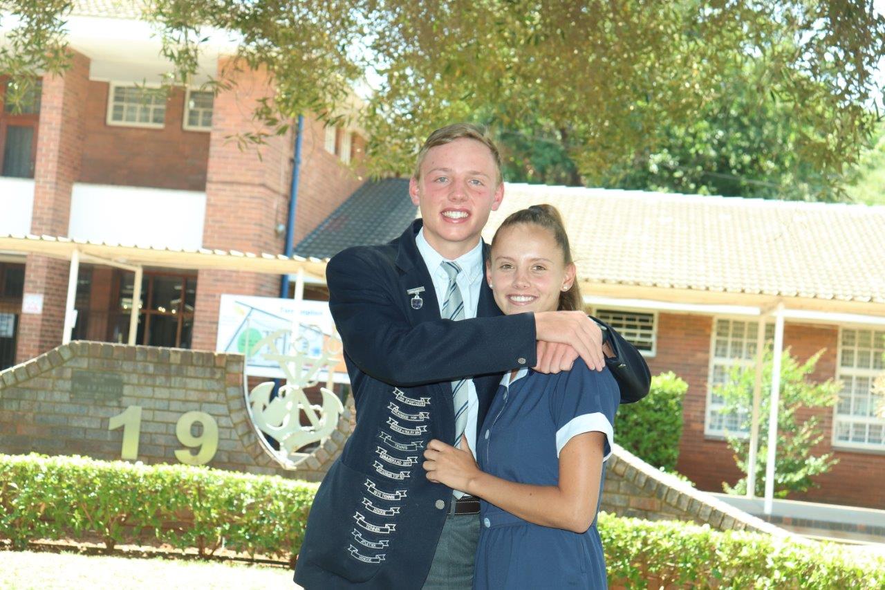 Gimmies se tweeling hoofleiers wil skool trots maak | Potchefstroom Herald