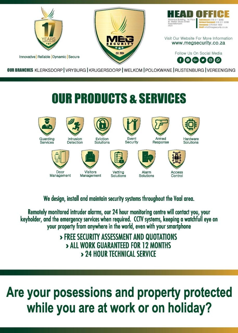 Advertorial–MEG celebrates 17 years of excellence | Potchefstroom Herald