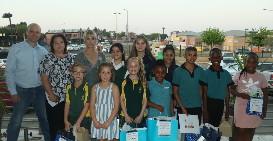 Primary school learners display creative talent in art competition ...